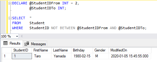Sql Between の使い方 T Sql 入門 Sql Server 入門 4787